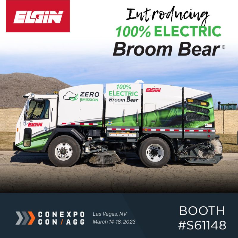 Elgin Sweeper All Electric Revealed - A&H Equipment Co.