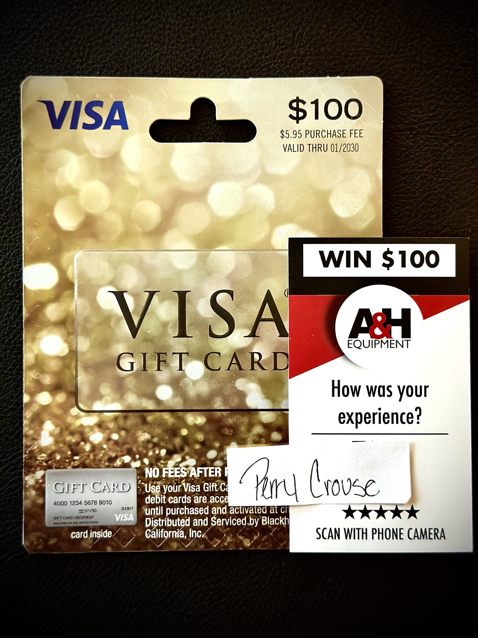 And the Quarterly New Year Review WINNER is... - A&H Equipment Co.