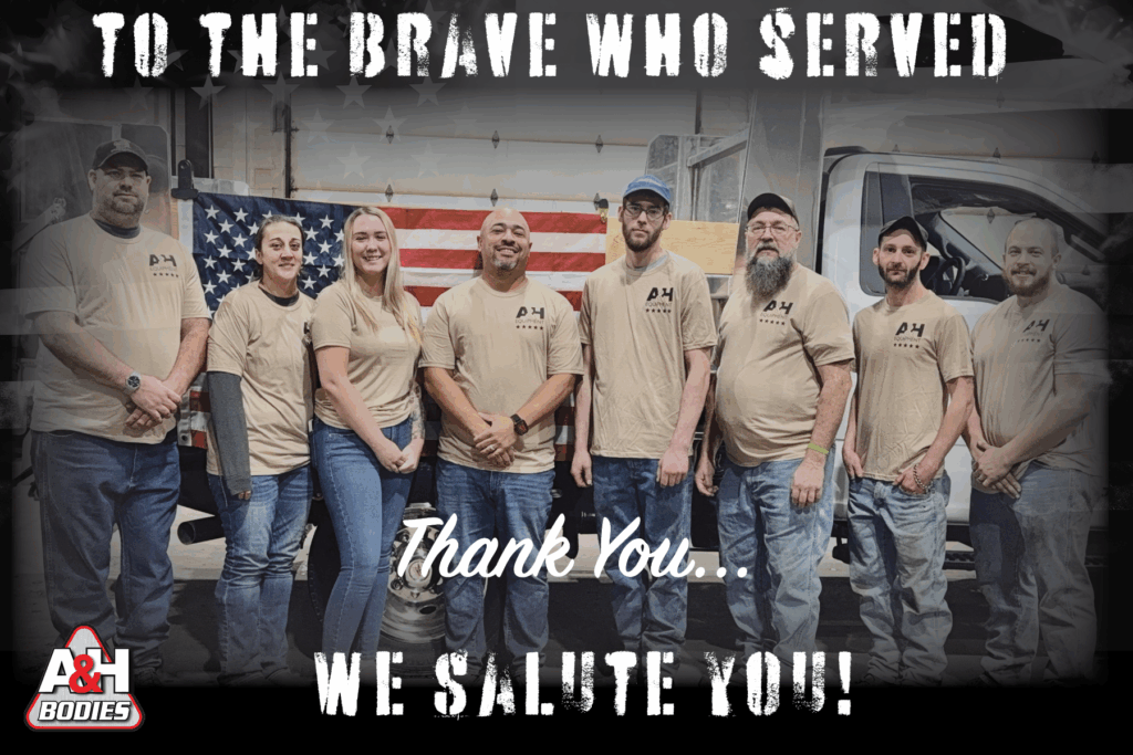 🇺🇸 Representing Our Veterans at A&H Bodies! 🇺🇸 - A&H Equipment Co.